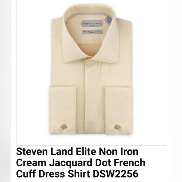 Steven Land | Shirts | Steven Land Mens Tailored Dress Shirt French ...